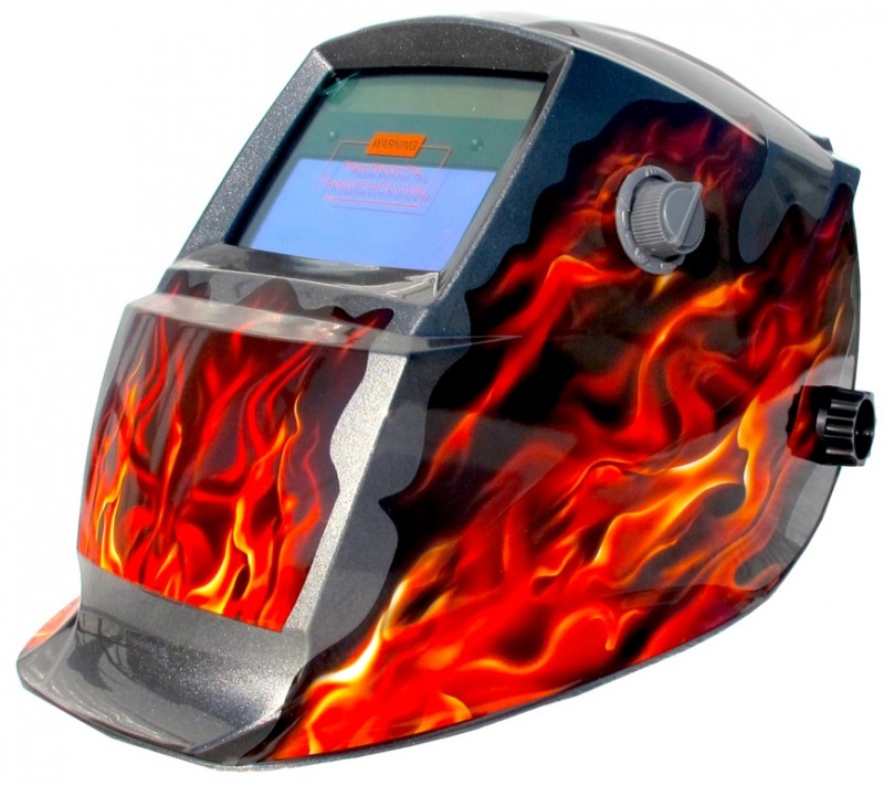 SKG TOOLS Flame Μάσκα Ηλεκτρόκολλησης + Ηλεκτροσυγκόλλησης μεταβλητής ...