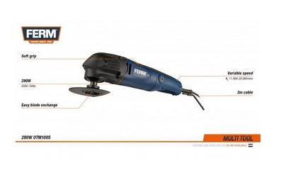FERM OTM1005 Σετ Πολυεργαλείου 280W